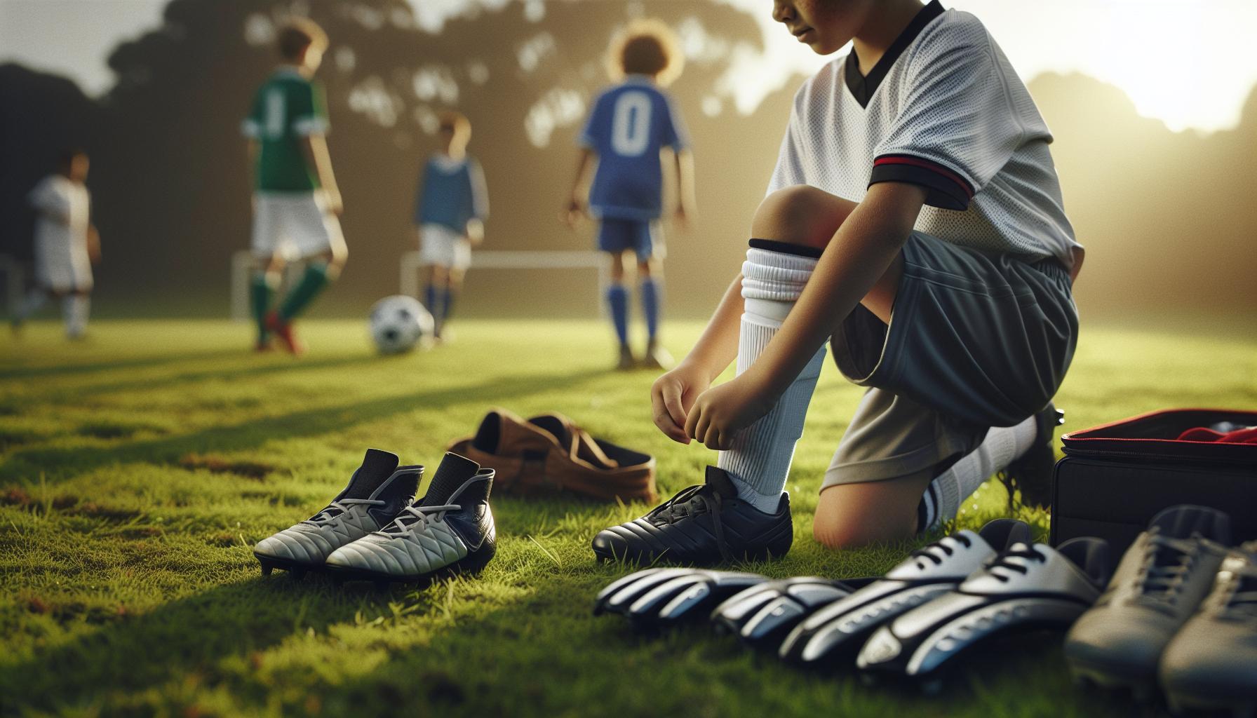 How To Wear Youth Soccer Shin Guards: Proper Technique ...